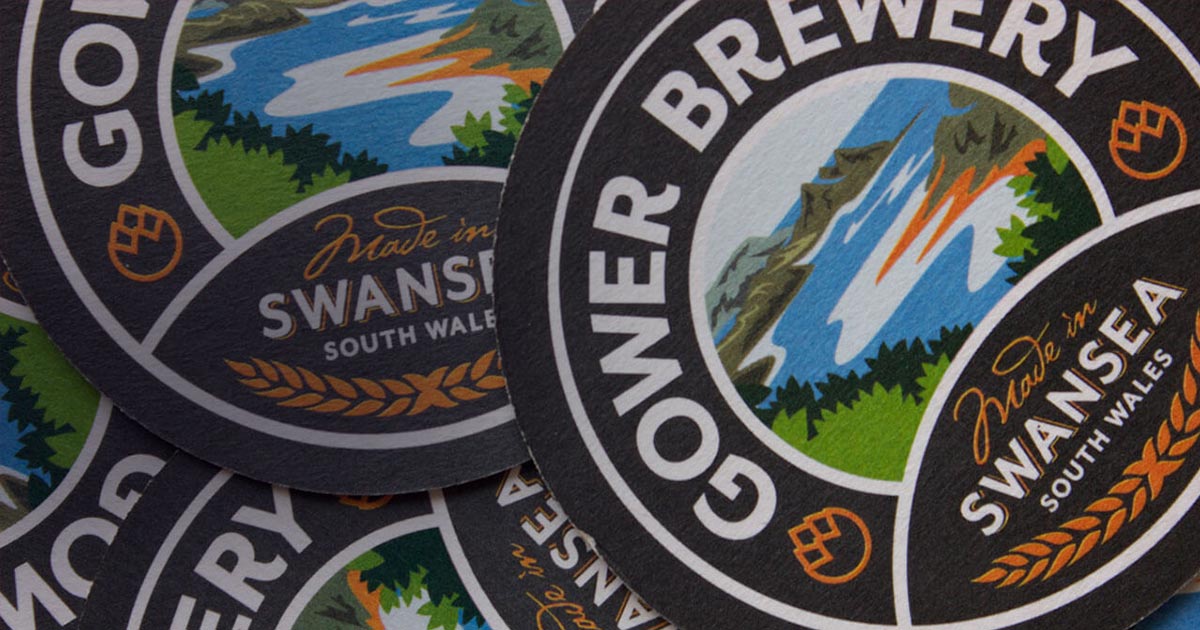 Gower Brewery | Branding Design | Limegreentangerine